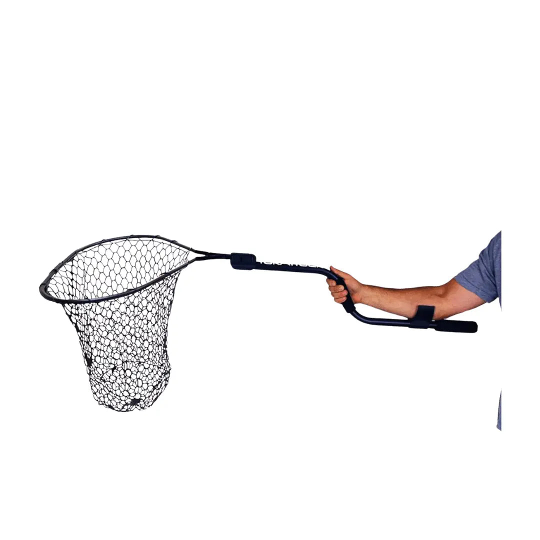 YakAttack Leverage Landing Net®, 20'' x 21'' Hoop with Foam Extension ...
